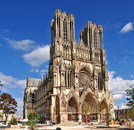 Más clases de arte: Catedral de Reims