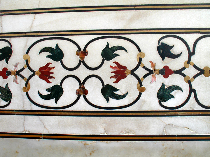Parchinkari The Mughal Stone Art at Agra India Known as Inlay Art on Marble