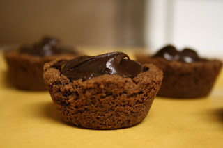 Culinary Collie Sue: Truffle Brownie Cups