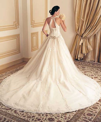 WB Blog: Wedding Gowns: Trains & Bustles | White Blossom Weddings ...