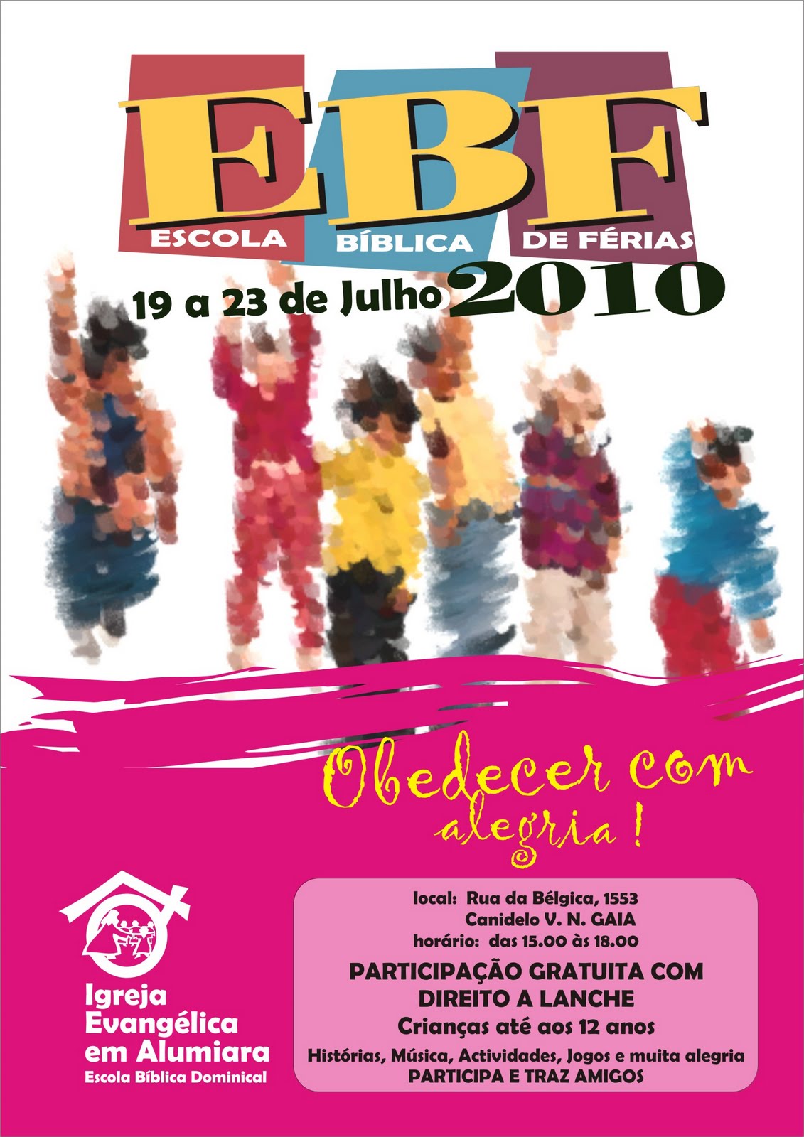 Igreja Evangélica em Alumiara: Escola Bíblica de Férias