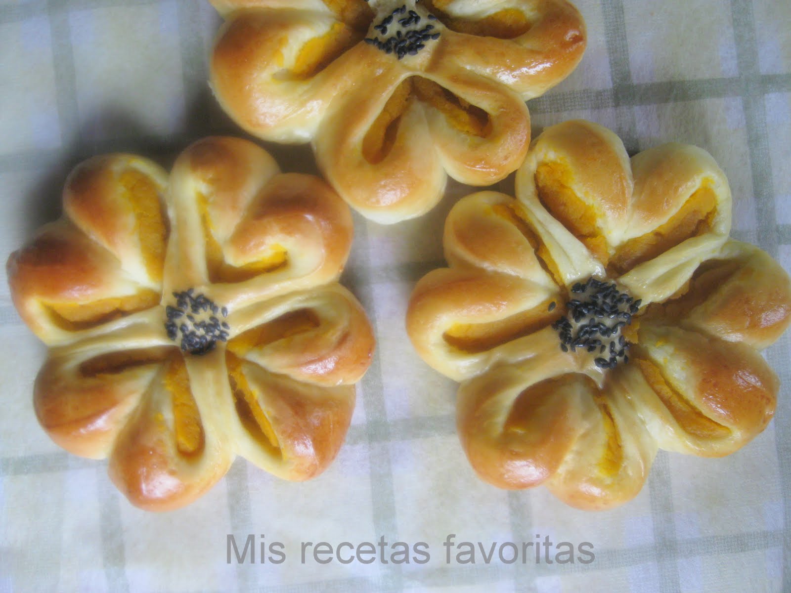 Flores de pan - Mis recetas favoritas by Hilmar