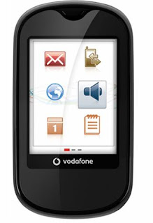 Vodafone VF541 Touch Black Mobile Phone on Vodafone PAYG