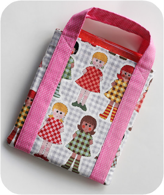 quick and easy tutorial: mini coloring tote / LBG STUDIO