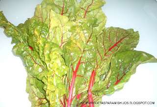 Recetario Spanglish para mis hijos: Guarnición de hojas de remolachas ...