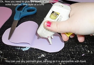 One Craftalicous Momma: Flip Flops From Scratch