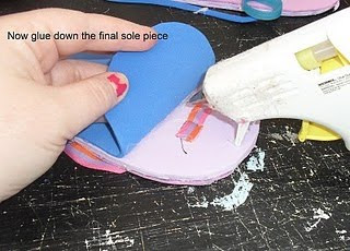 One Craftalicous Momma: Flip Flops From Scratch
