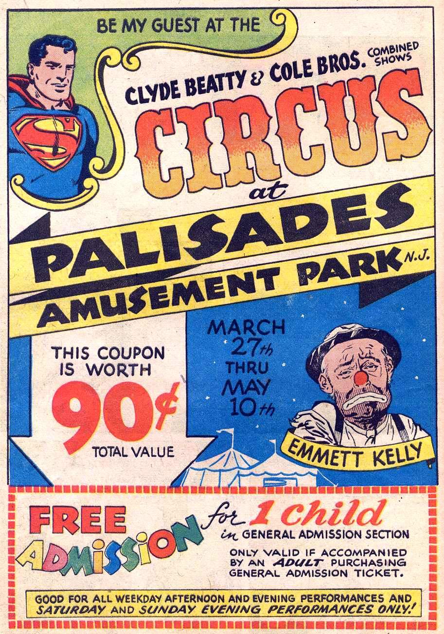 On My Mind: Clyde Beatty and Cole Brothers Circus ad