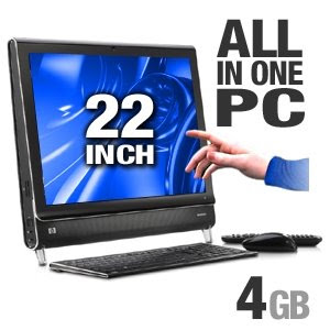 Computer's: HP Touchsmart IQ524 All-In-One Desktop PC - Intel Core 2 ...