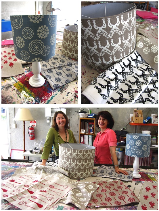 goring hotel london: Hand printed organic fabrics :: Thea & Sami