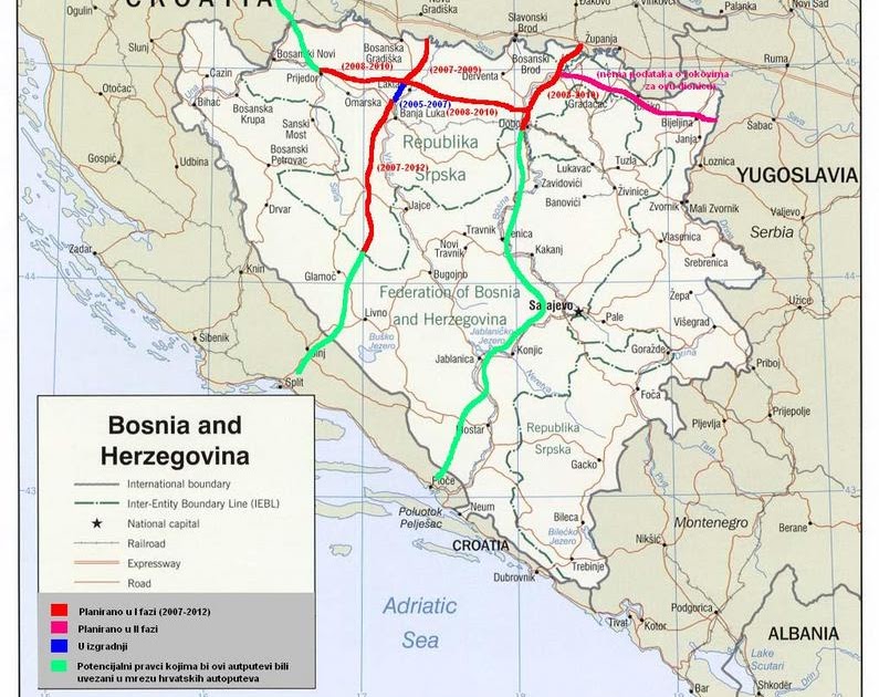Zenica Gorica na internetu : AUTO CESTA A1 U BOSNI I HERCEGOVINI