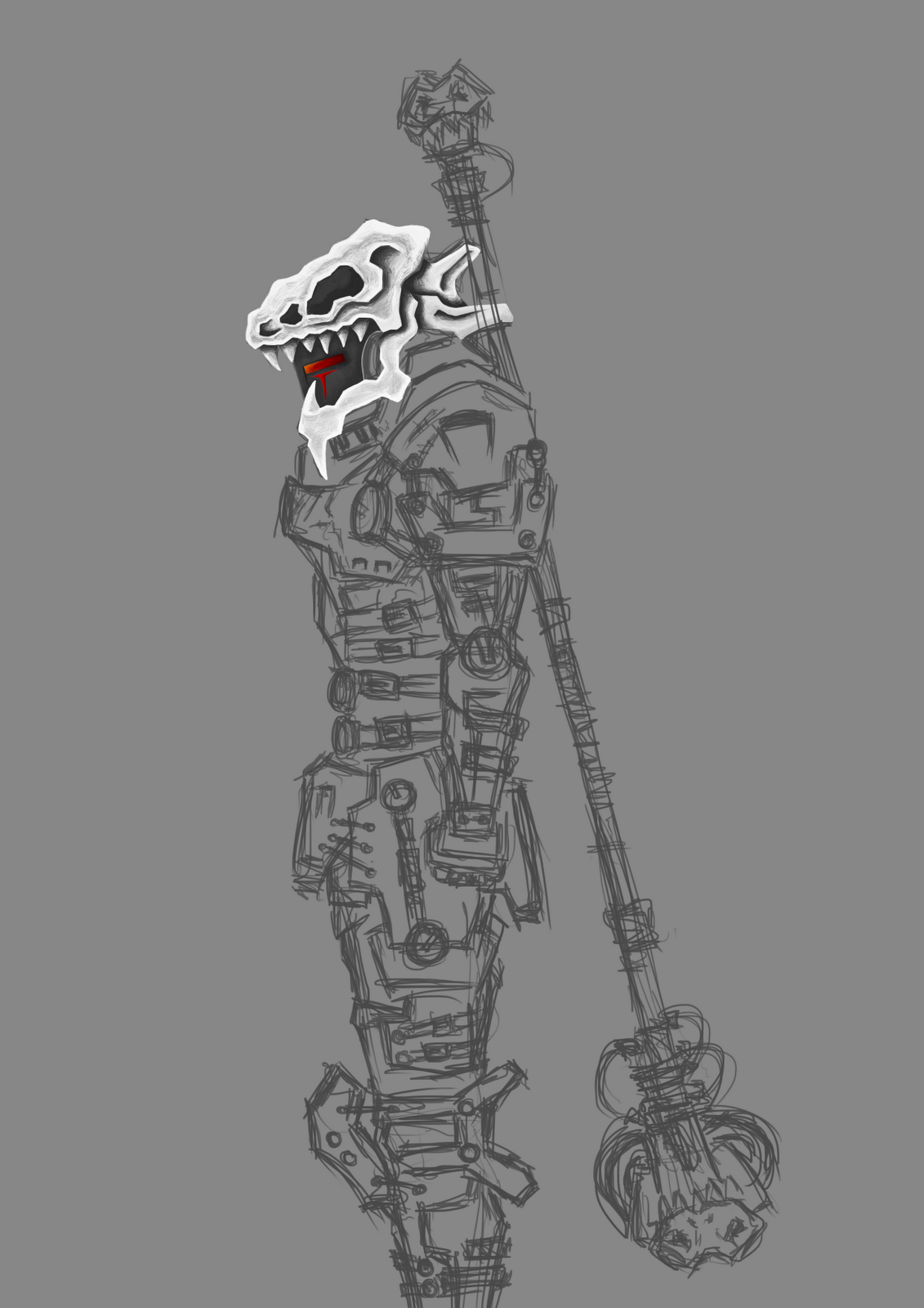 Go Home And Be A Family Man: Bone Armor