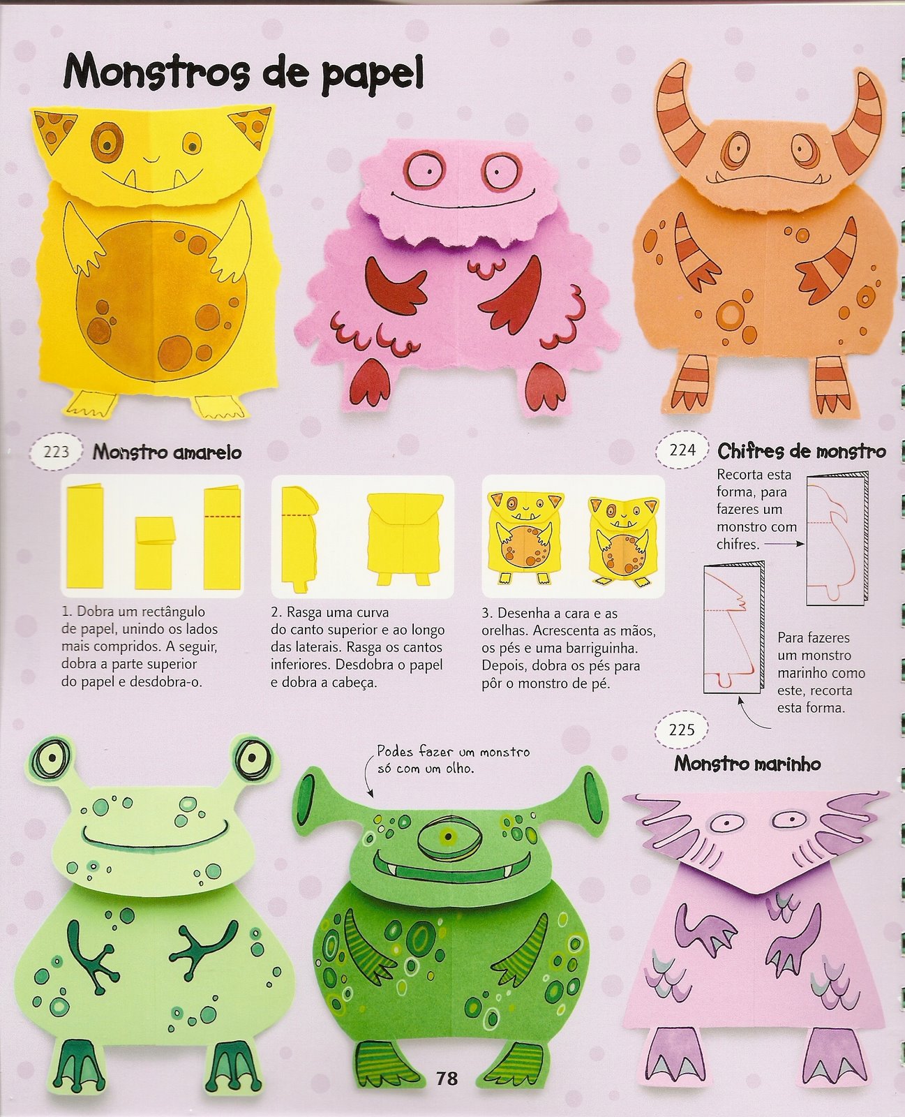 Aprender 1001 Coisas: Monstros de Papel