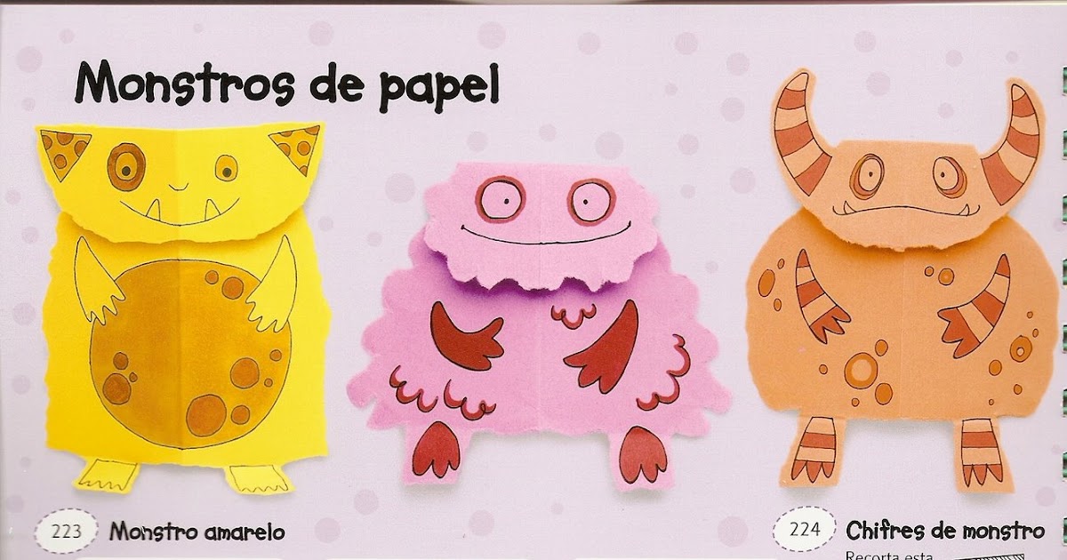 Aprender 1001 Coisas: Monstros de Papel