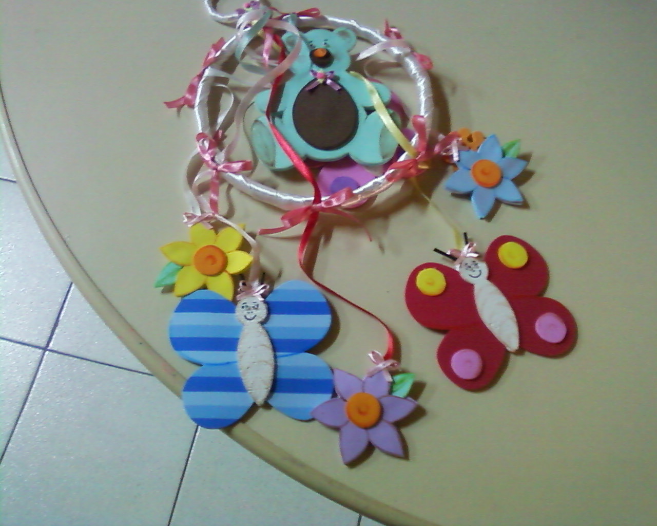 Viviartes: Móbile de EVA