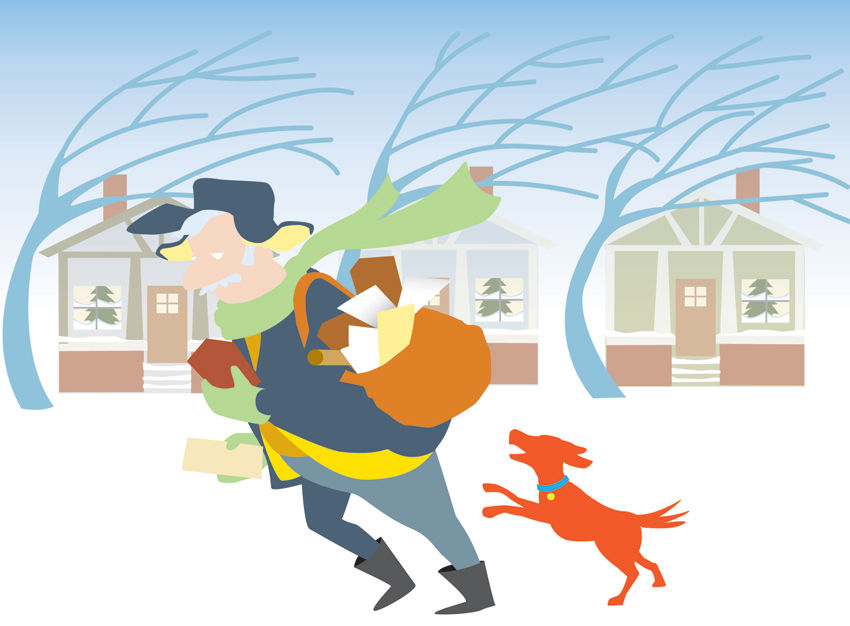 Light and Shade: Illustration Friday - Mail