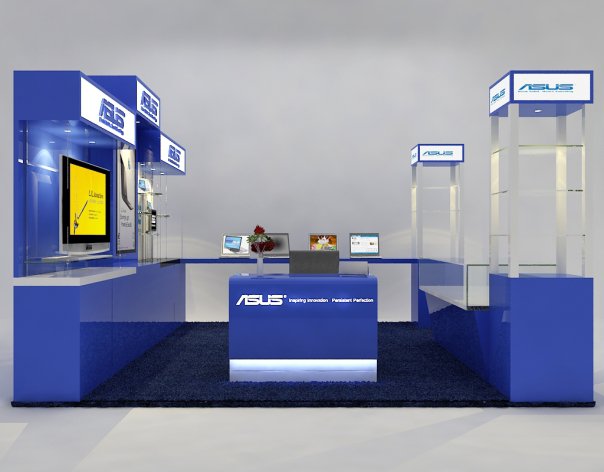 interior design home: Booth Asus - MTC