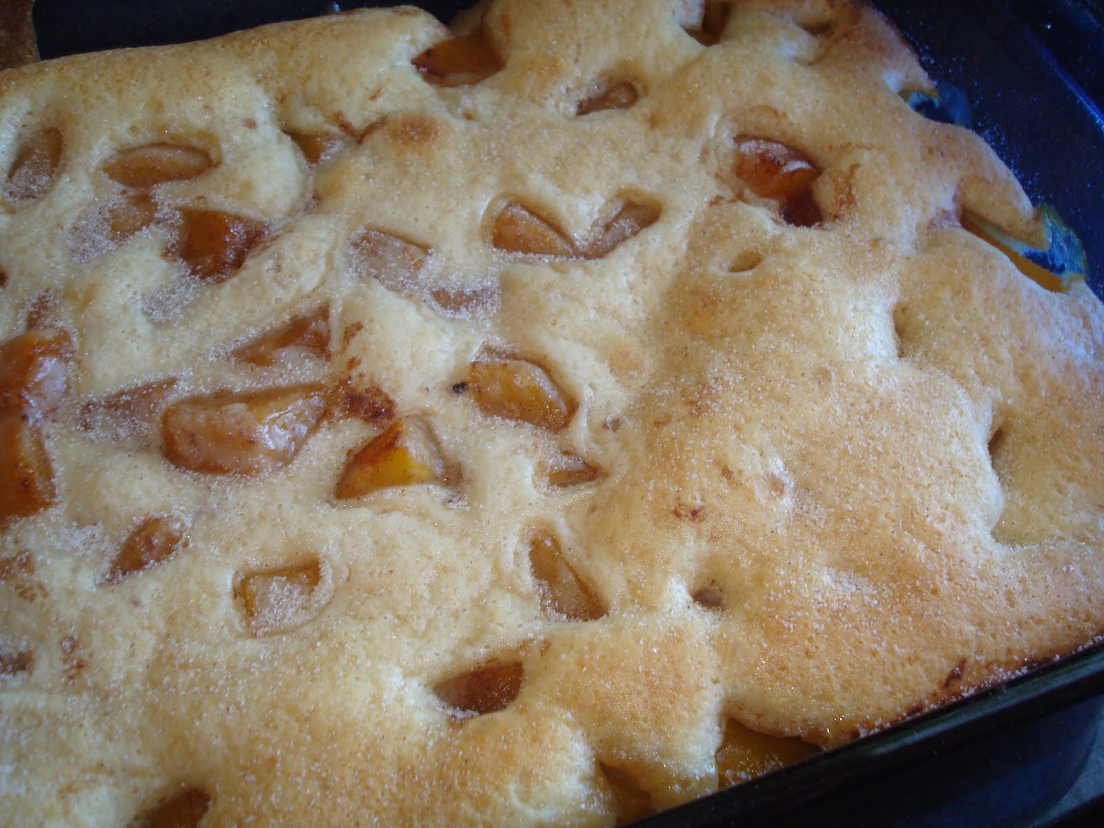 menu managed: Cobbler Cake (Peach)