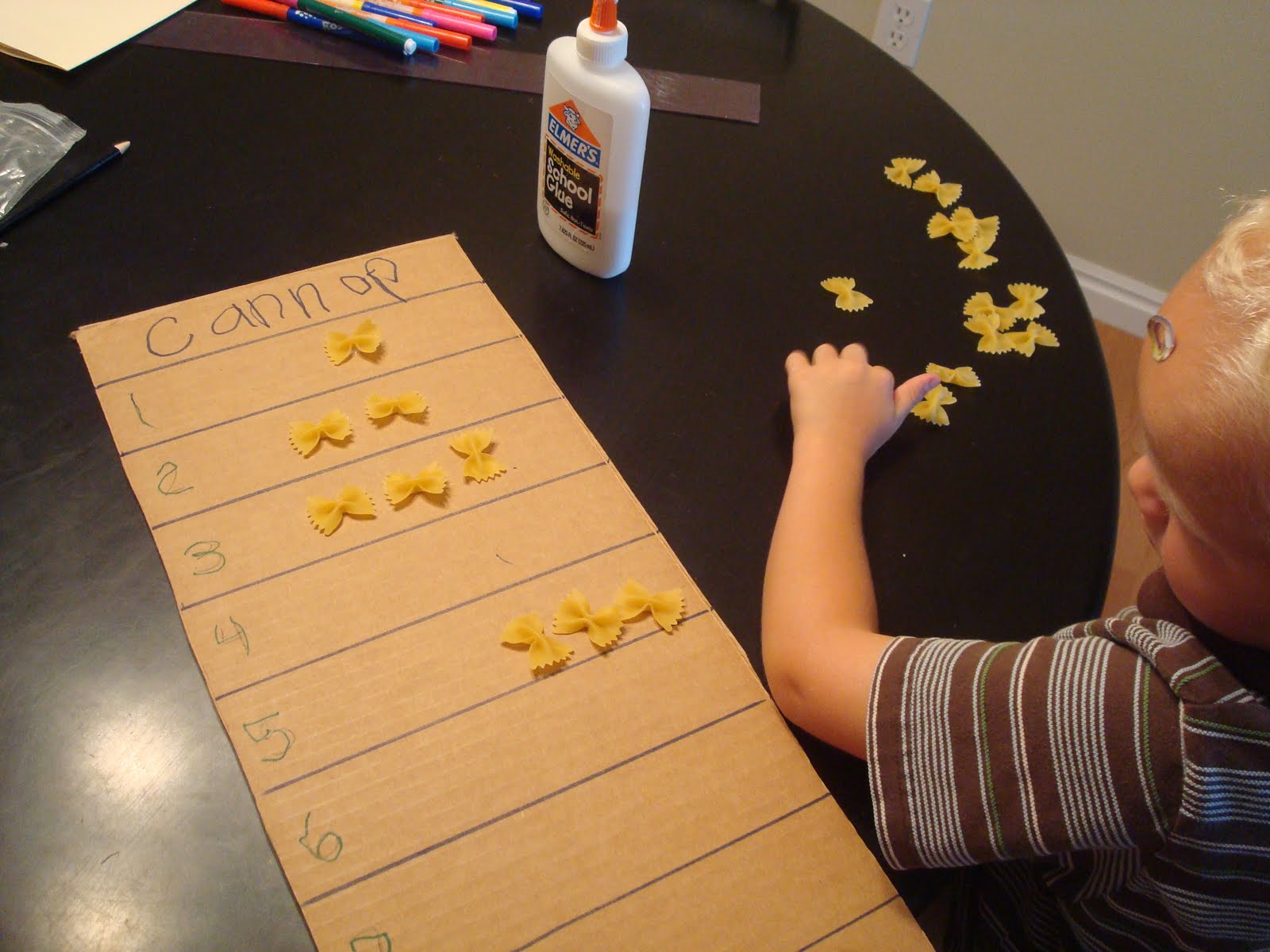 big ideas 4 little people: Pasta Counting
