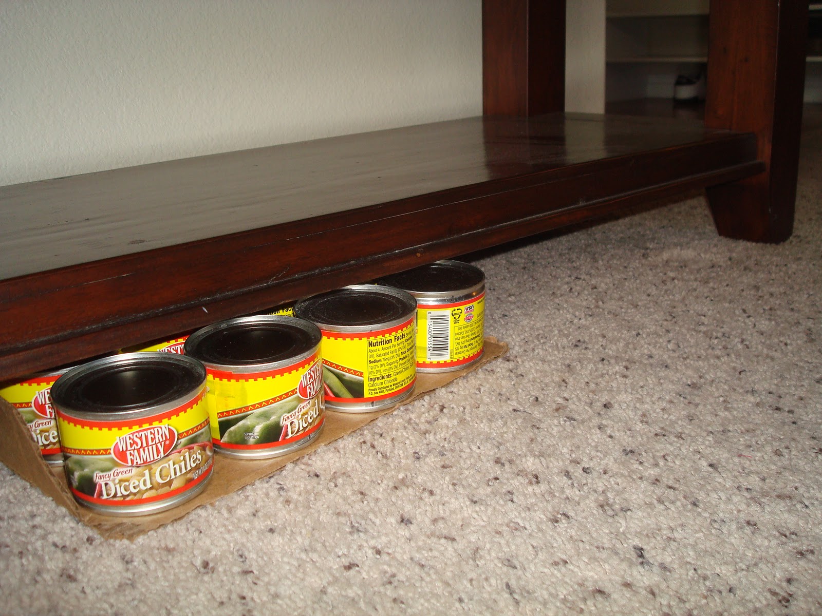 my family prepared: Small Space Food Storage Solutions