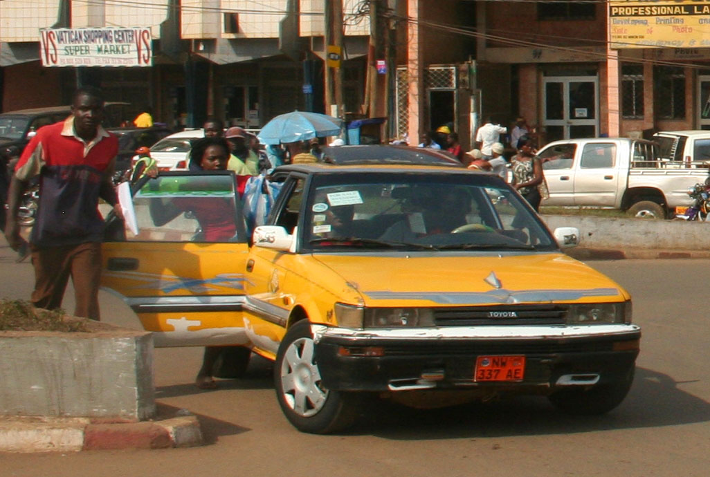 Sam in Cameroon: Taxi!