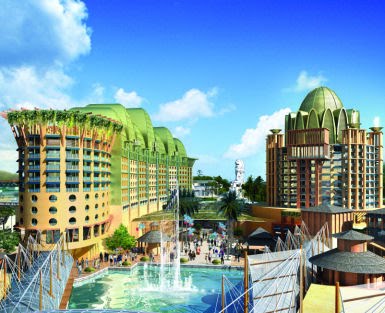 Minimalist Architecture and Home Interior: Mega-complex in Singapore