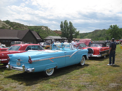 north dakota institute of contemporary art: The Medora Car Show