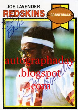 An Autograph A Day: April 5 Report: Joe Lavender and Rives McBee