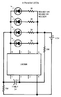 led flashing circuit | Electronic Circuit Directory