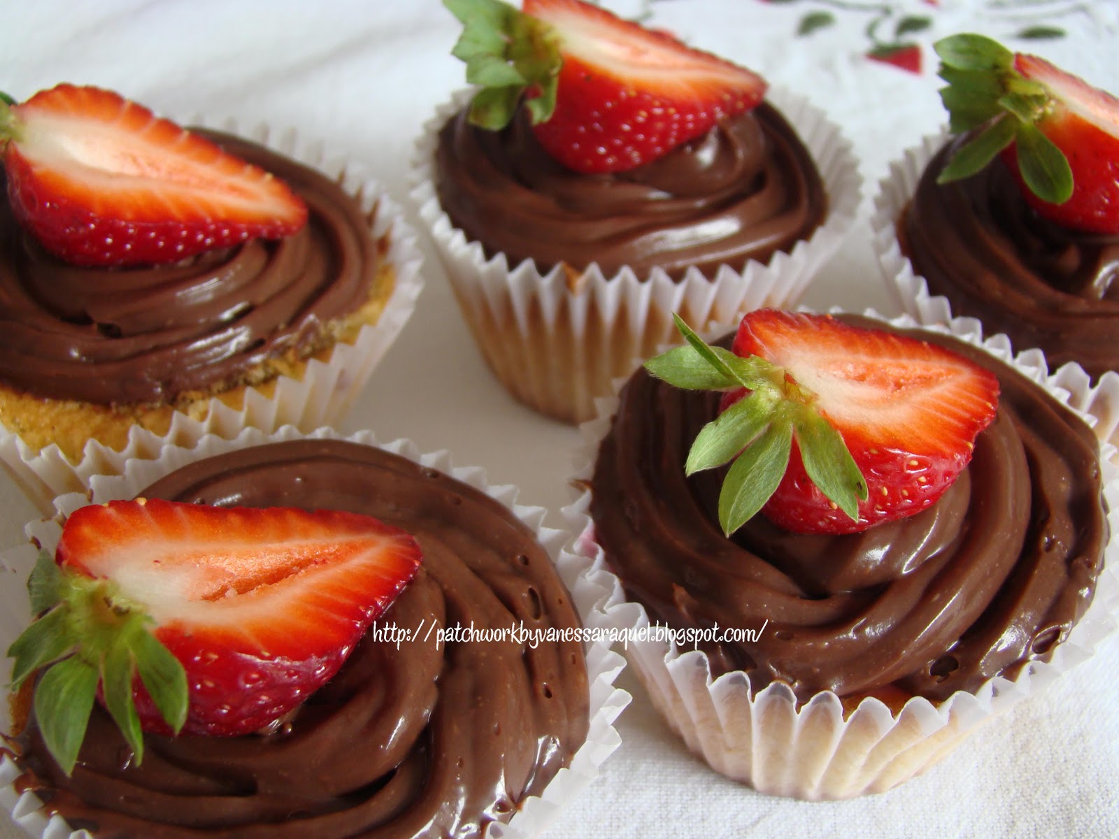 CUPCAKES : receita de cupcake de morango