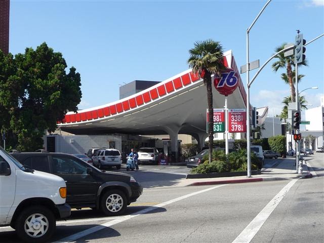 Experiencing Los Angeles: Googie Architecture: Jack Colker's 76 Station ...