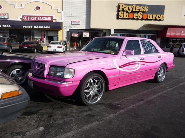 Experiencing Los Angeles: Pink My Ride