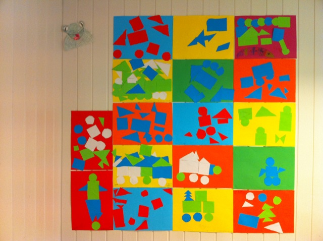 Norlandia Myrertoppen barnehage: Femårsklubb: tema er former