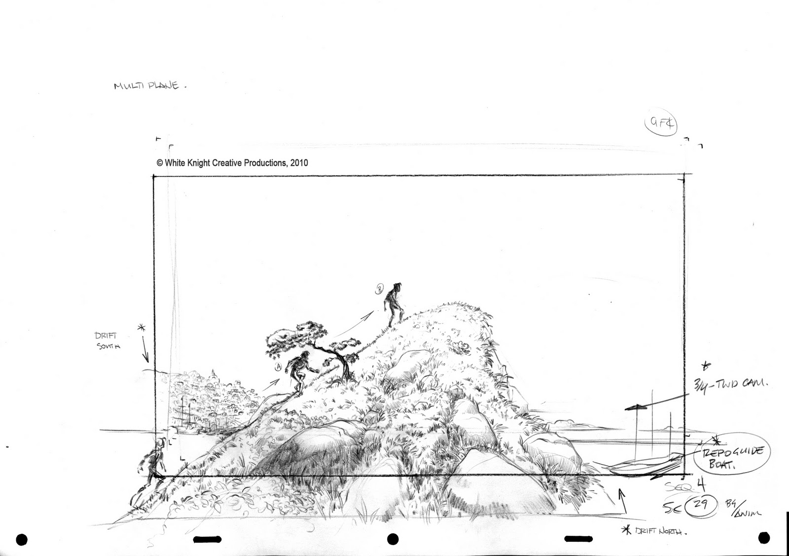 Layout work done by Golden Street Animation Productions: These are ...