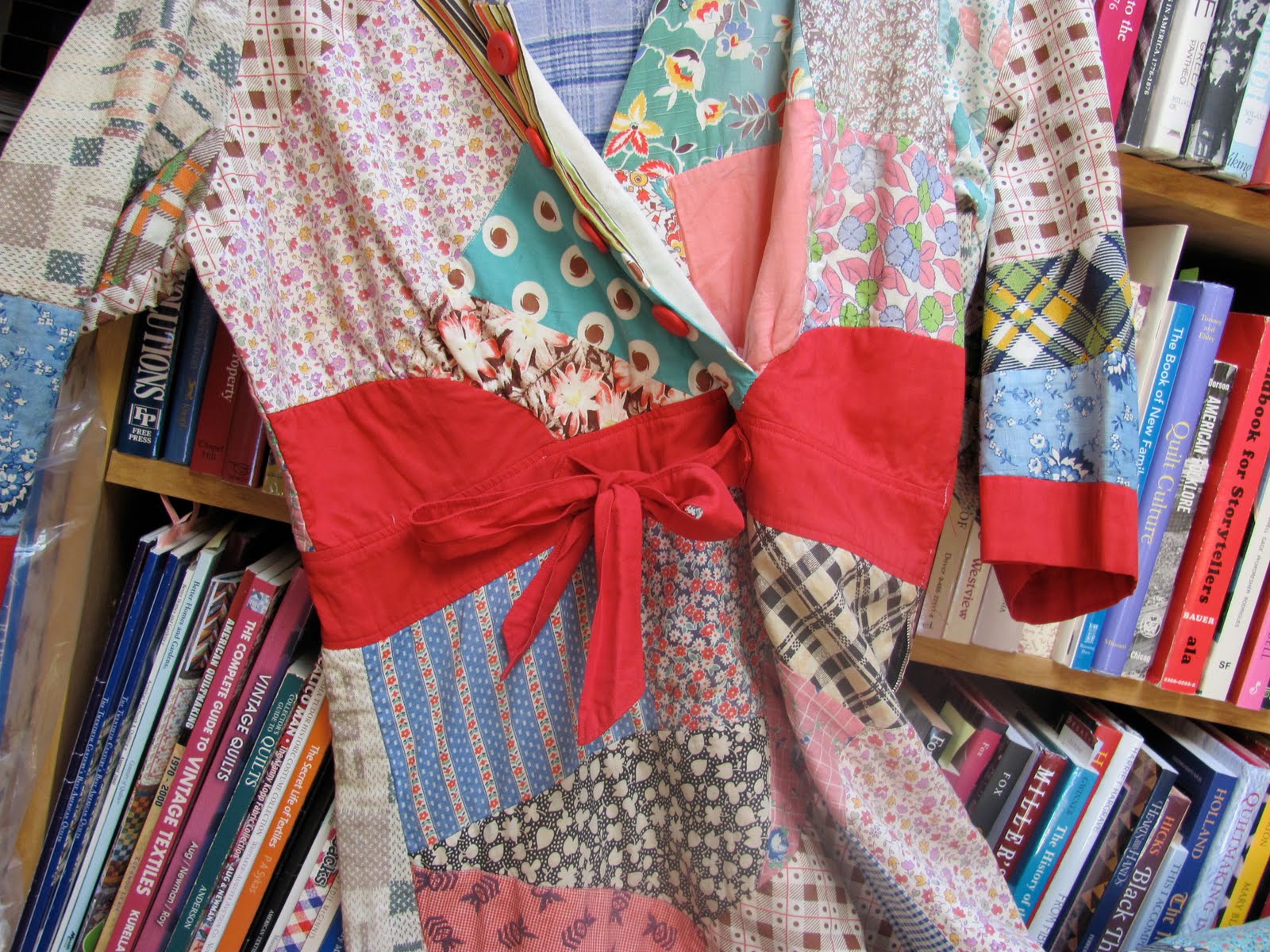 Quilt History Reports: Patchwork Dress - WWII Era