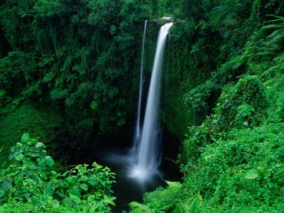 SAMOA - WATERFALLS IN SAMOA