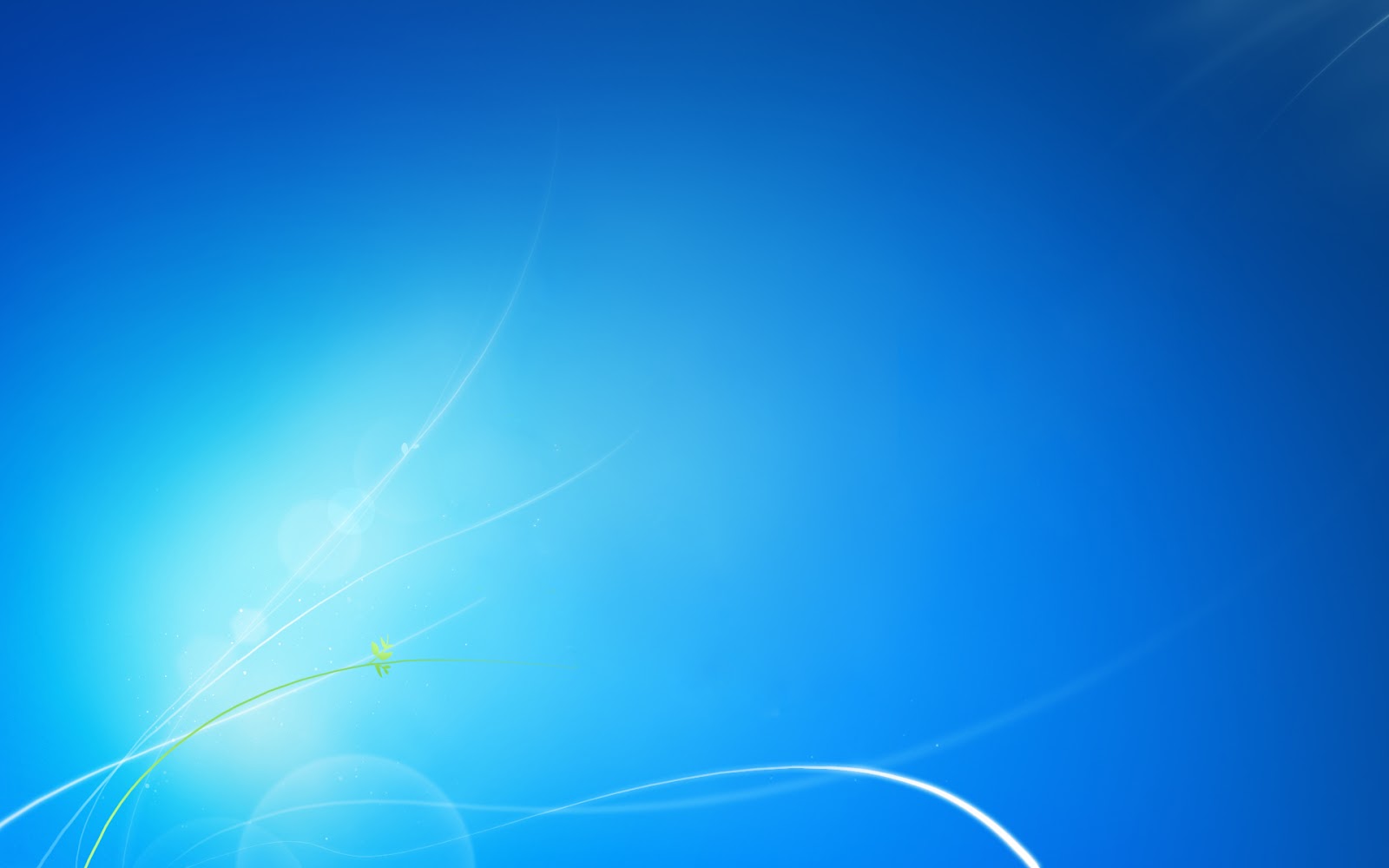 Windows 7 Clean No Logo Blue HD Wallpapers | Epic Desktop Backgrounds