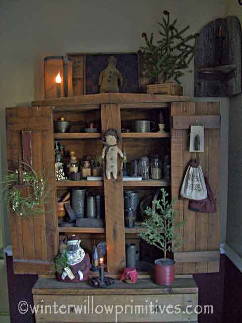 Winter Willow Primitives ~ Under The Willow ~: ~ Christmas Decorating ...
