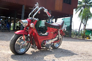 OLD JAPAN MOTORCYCLE: Pimp motorcycle-Chaly Thailand Final