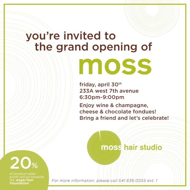 Eugene Modern Monkey: Eugene Modern Spaces: Moss Hair Studio