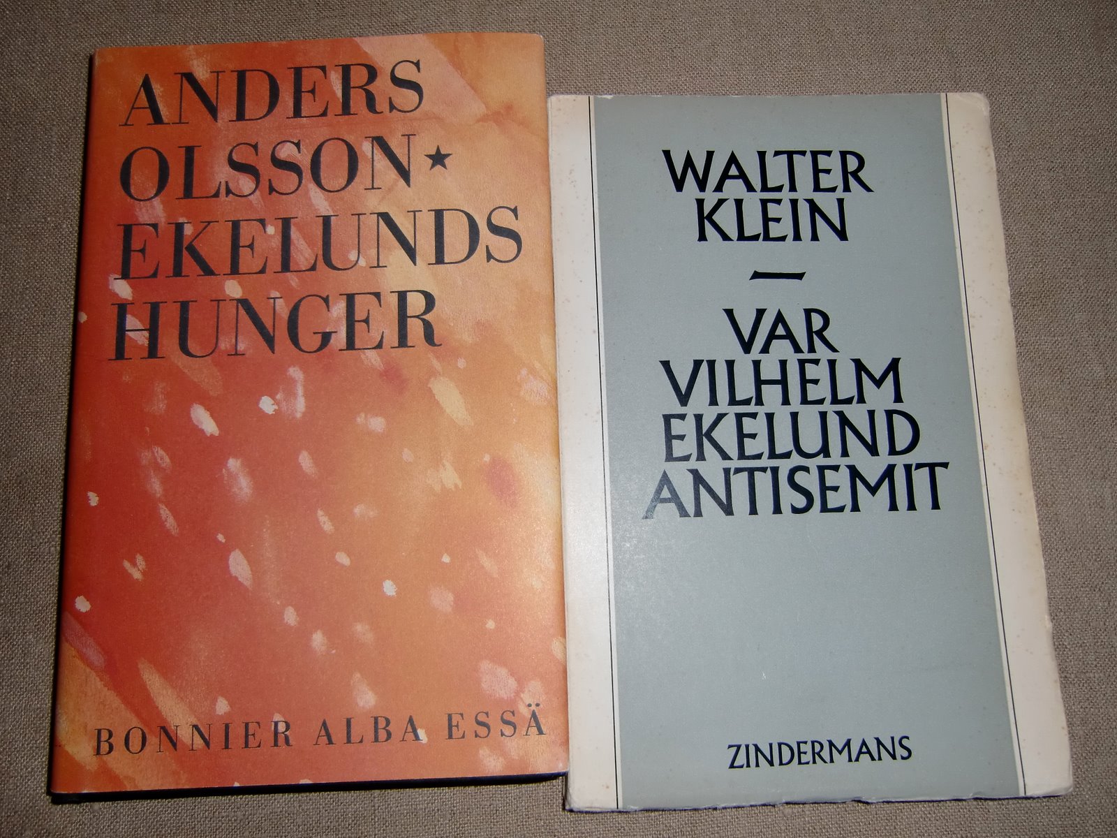 Den långsamma bloggen: Var Vilhelm Ekelund antisemit?