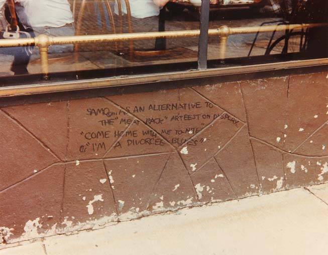 the end.: The SAMO© Graffiti