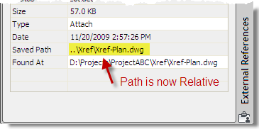 Wolski CAD Tips: Change Xref Path to Relative