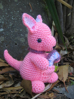 crochetroo: Wallaby Joey crochet toy