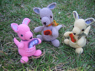 crochetroo: Wallaby Joey crochet toy