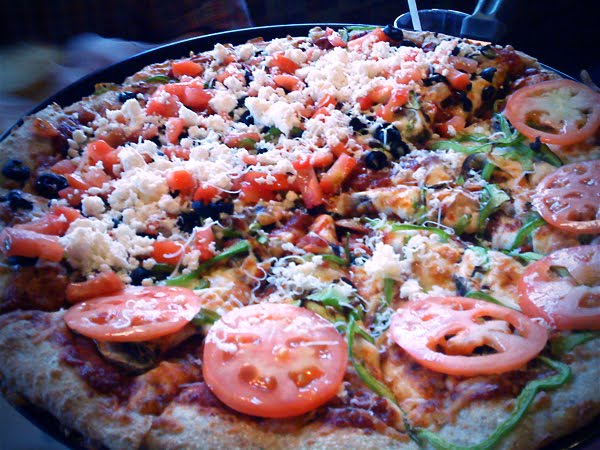 Veggie Monkey Eats: Boston Pizza
