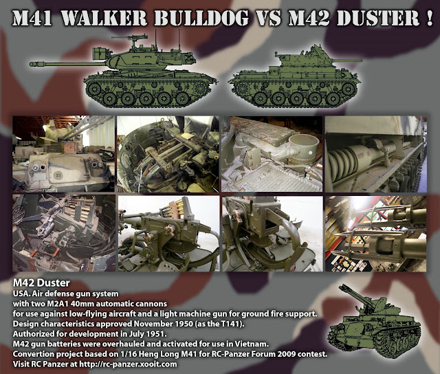 MODELKIT WORKSHOP: M42 Duster "convertion project description" : Heng ...