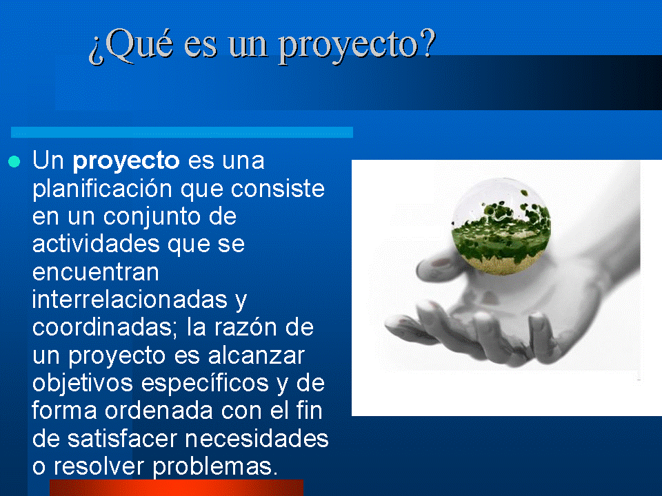 proyecto de servicio