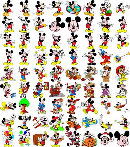Mickey en psd - Imagui