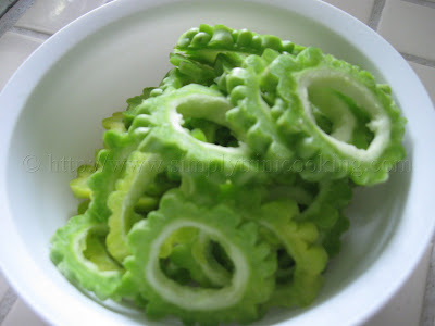 Fry Caraili (Karela)
